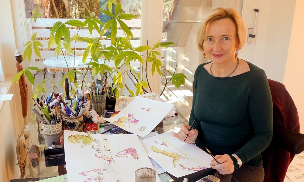 Porträt Schriftstellerin Ute Krause - Don Bosco